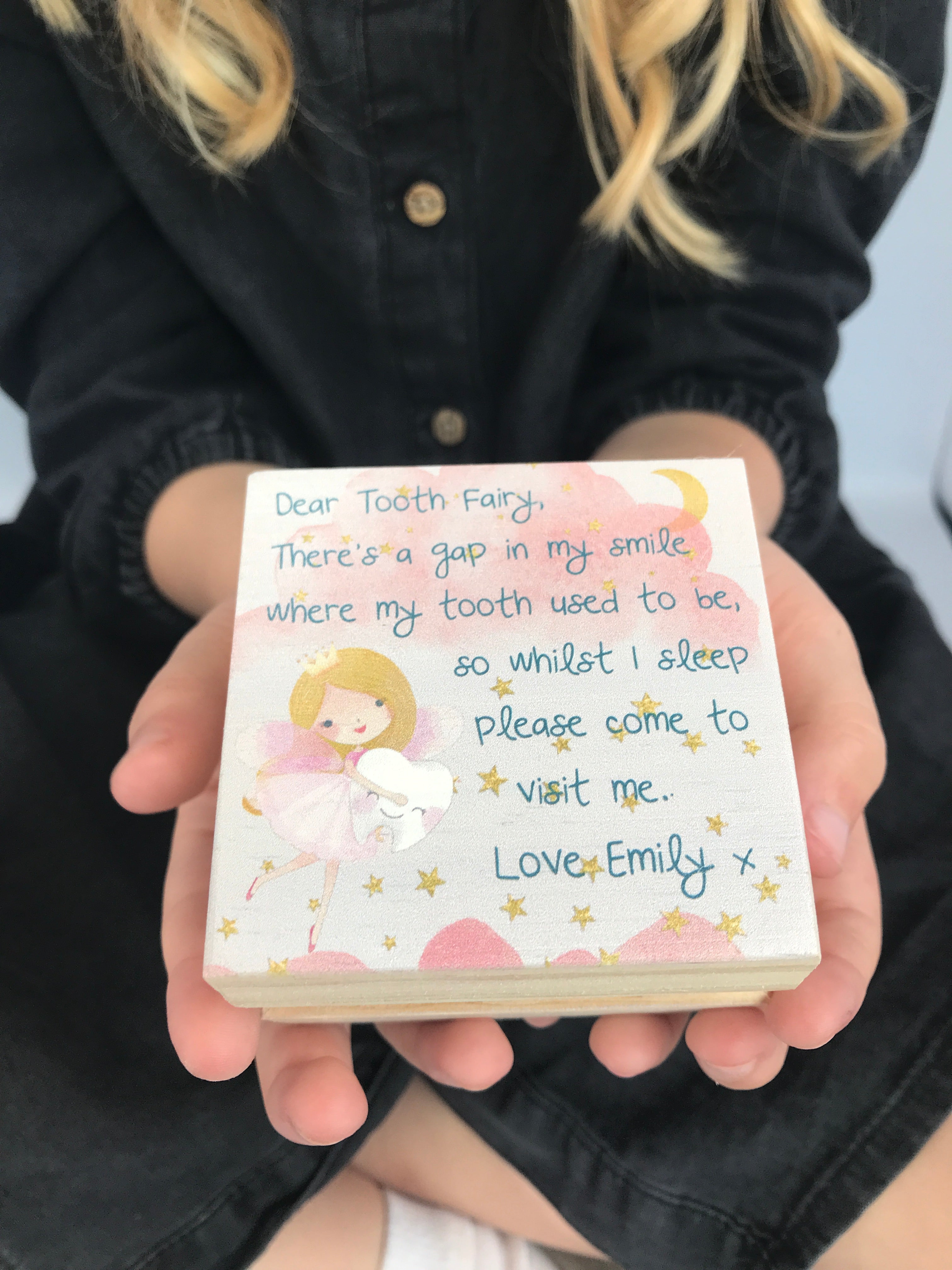 Tooth and Dummy Fairy range – Keepsake Blocks